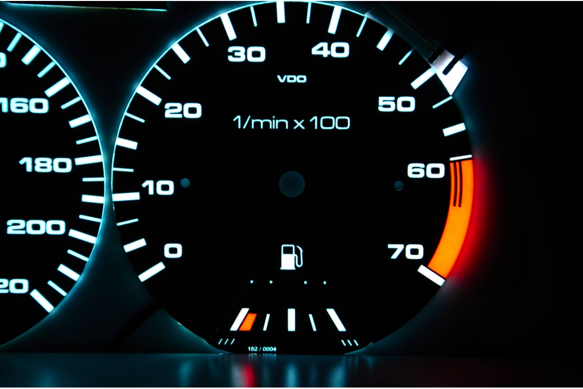 Volkswagen Golf MK2 / Jetta / Scirocco design 2 plasma dials glow gauges