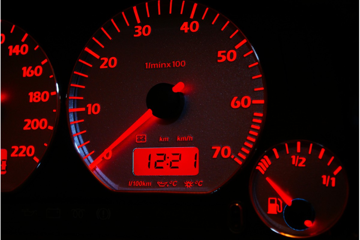 Volkswagen Caddy Design 4 PLASMA TACHO GLOW GAUGES TACHOSCHEIBEN DIALS