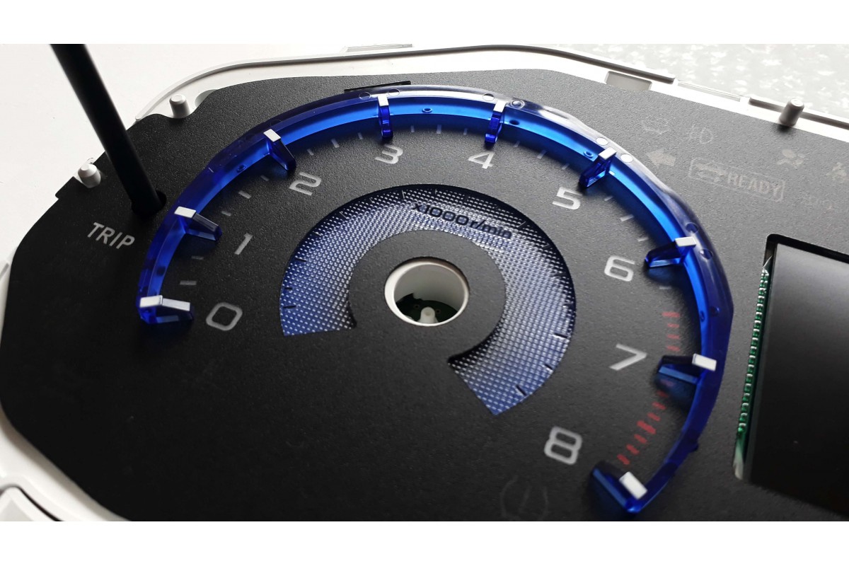 Subaru XV Crosstrek Hybrid - Replacement dial - converted from MPH to Km/h