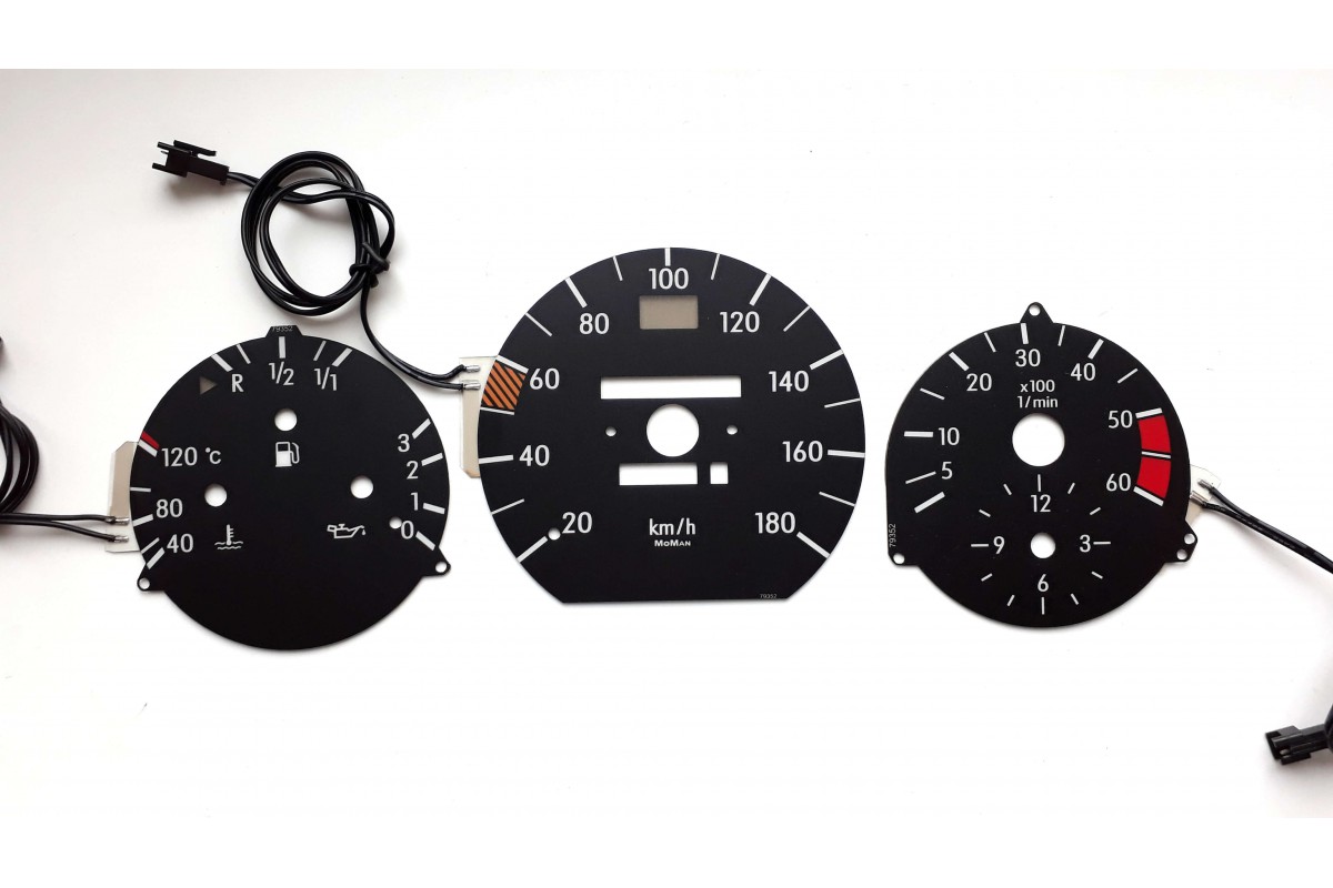 Mercedes G W460 W461 W462 W463 PLASMA TACHO GLOW GAUGES TACHOSCHEIBEN ...
