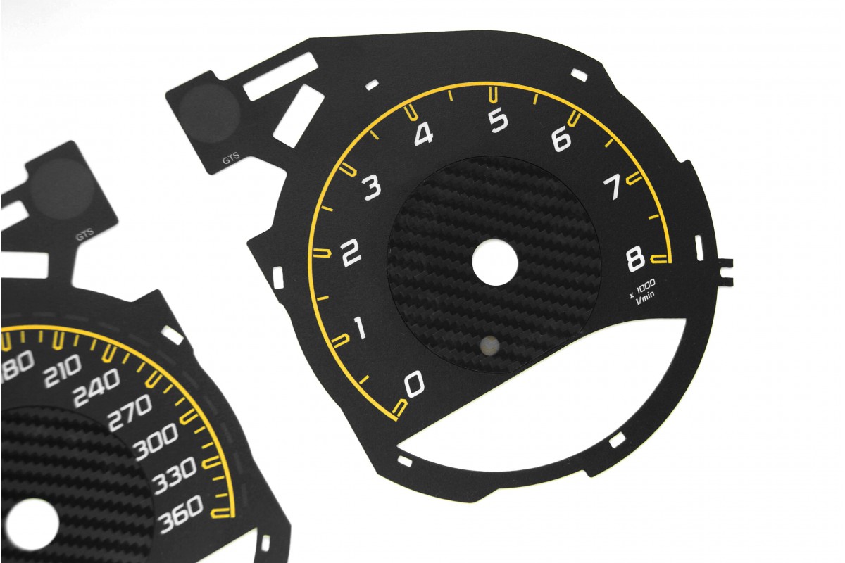 Mercedes-AMG GT S, GTS carbon design - Replacement dial MPH to km/h