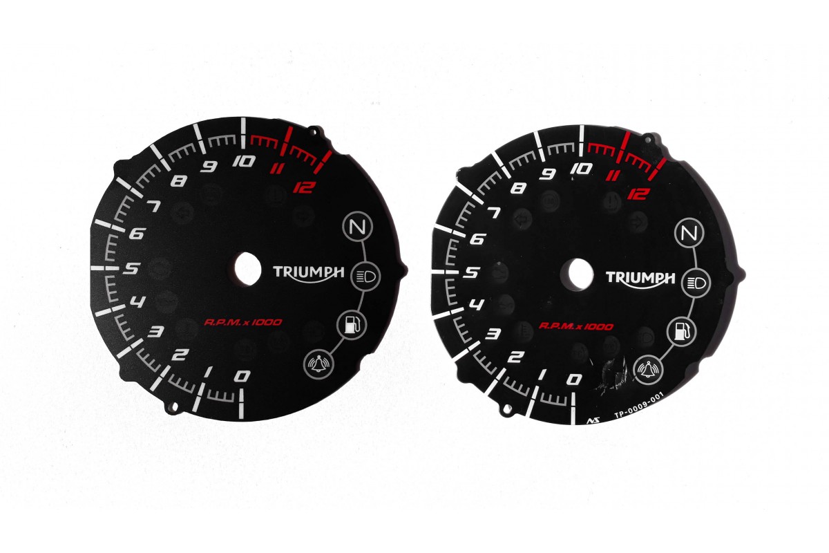 Triumph Tiger Explorer - Replacement tacho dial