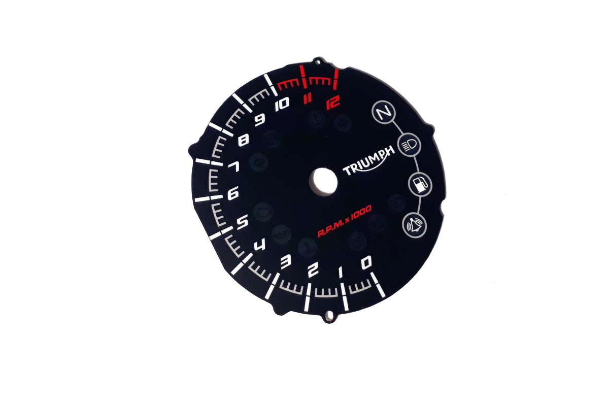 Triumph Tiger Explorer - Replacement tacho dial